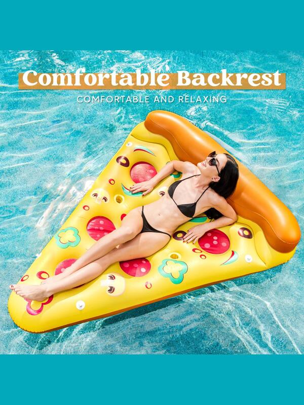 JOYIN Giant Inflatable Pizza Slice Pool Float, Fun Pool Floaties, Swim ...