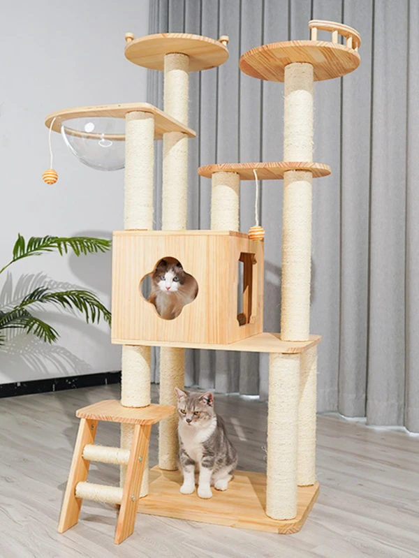 UNA MASCOTA Cat Trees & Condos | SHEIN USA