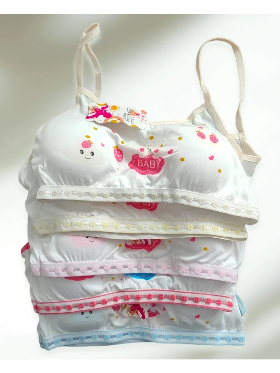 3 Bustiers With Removable Cups For Girls | SHEIN USA