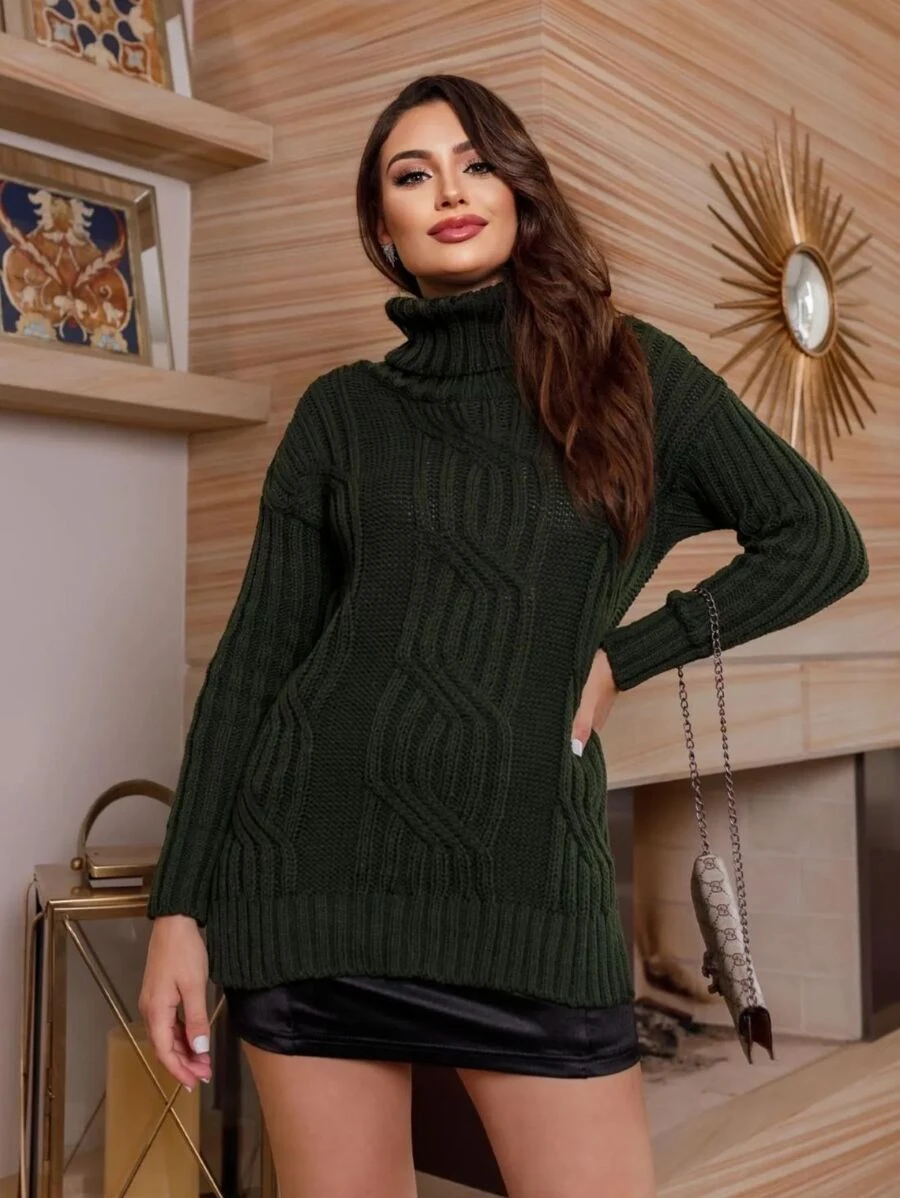 Vest Legging Jéssica Gola Alta Tricot Relevo | SHEIN Brasil