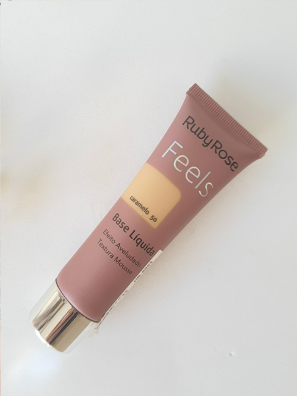 Ruby Rose Feels Base Líquida 29ml Hb-8053 Mousse Aveludado-Caramelo 50 ...