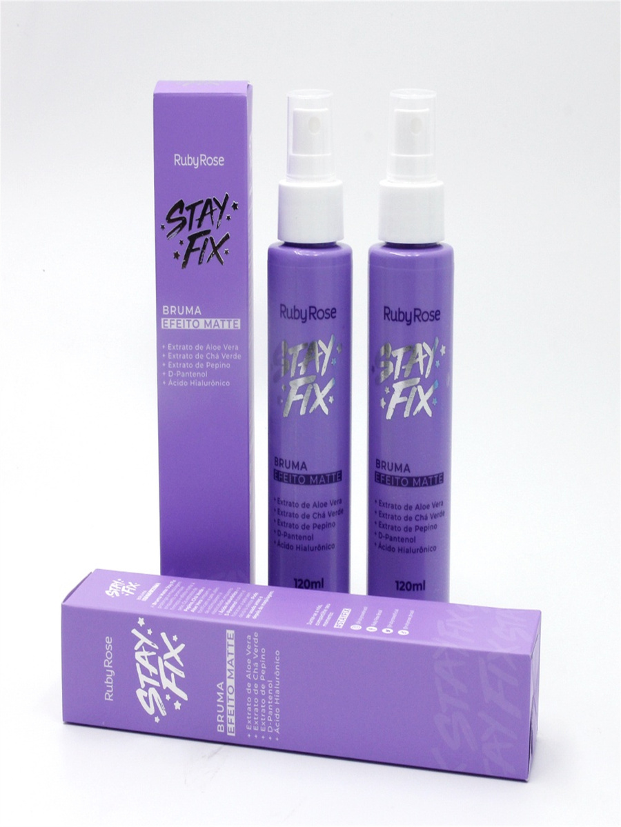 Bruma Fixadora Ruby Rose Efeito Matte Stay Fix para Maquiagem HB-340 | SHEIN Brasil
