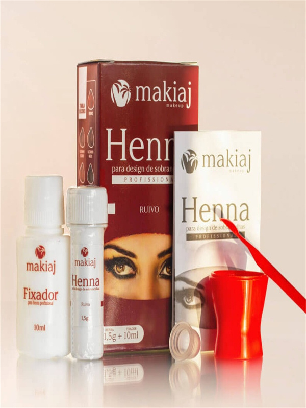 Henna Para Sobrancelhas Profissional com Alto Rendimento E Fixação Rena ...
