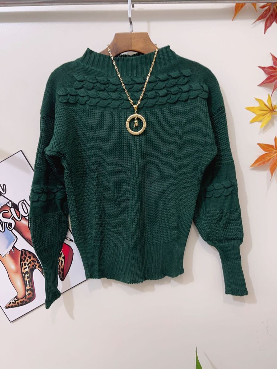 IN FASHION BLUSA MODAL TRICO MANCA LONGO | SHEIN Brasil