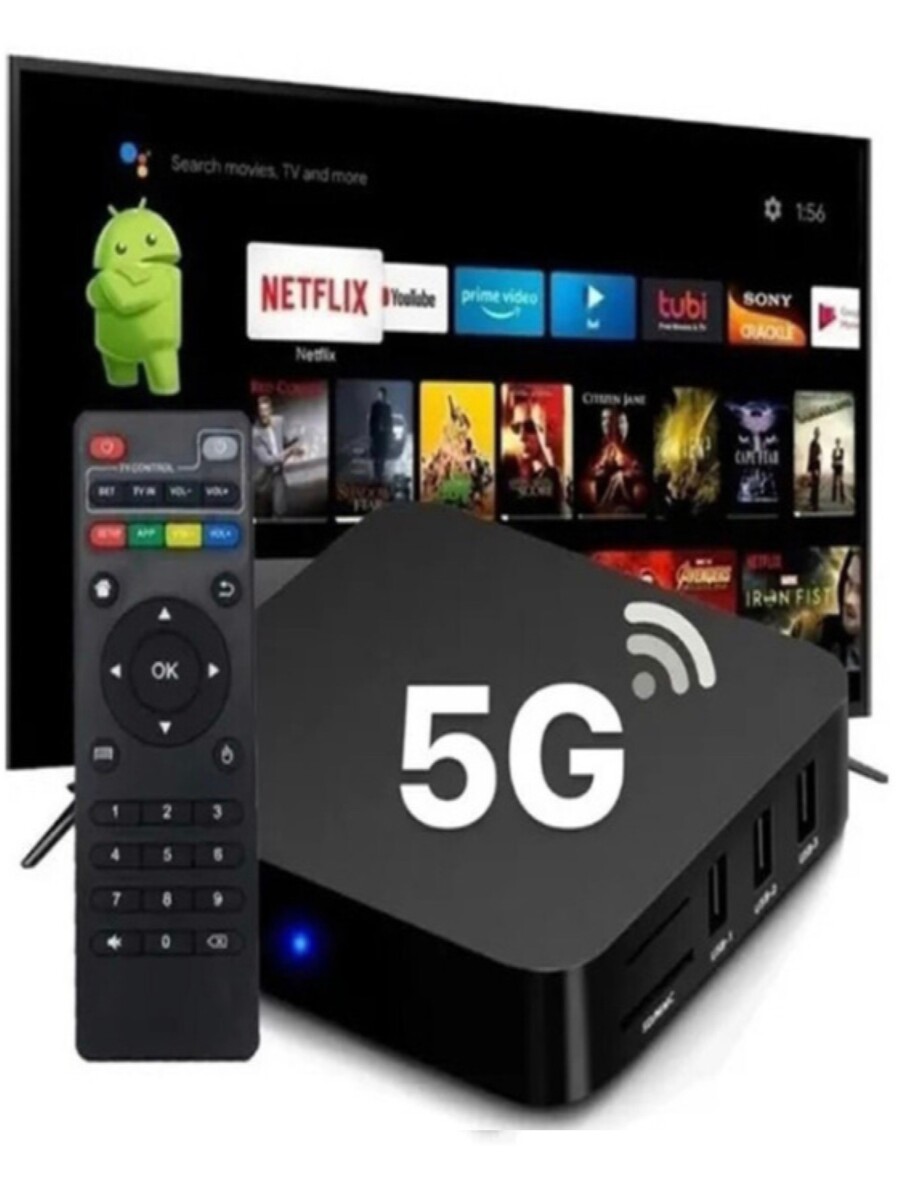 Novo Conversor Digital Smart Tvbox 512gb 4k Android 11.1 Wifi 5g Internet Tv | SHEIN Brasil