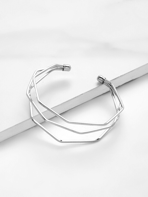 Layered Cuff Bracelet | SHEIN USA