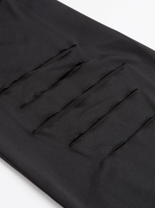 Plus Ladder Ripped Leggings | SHEIN USA