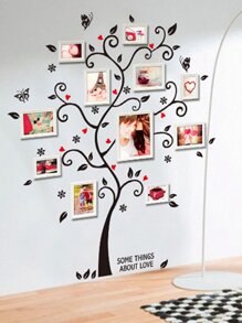 1set DIY Wall Sticker Memory Tree Photo Frames Sticker, Black Removable ...