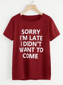 SHEIN Unity Slogan Graphic Tee | SHEIN USA