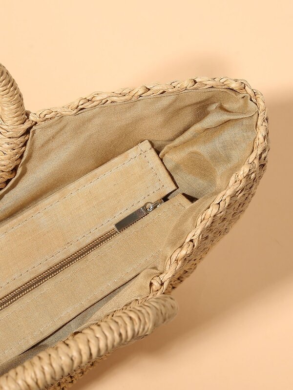 Woven Design Tote Bag | SHEIN