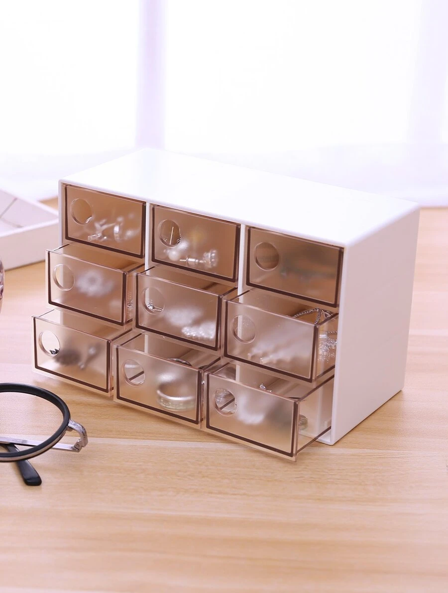 9 Drawer Desk Organizer | SHEIN USA