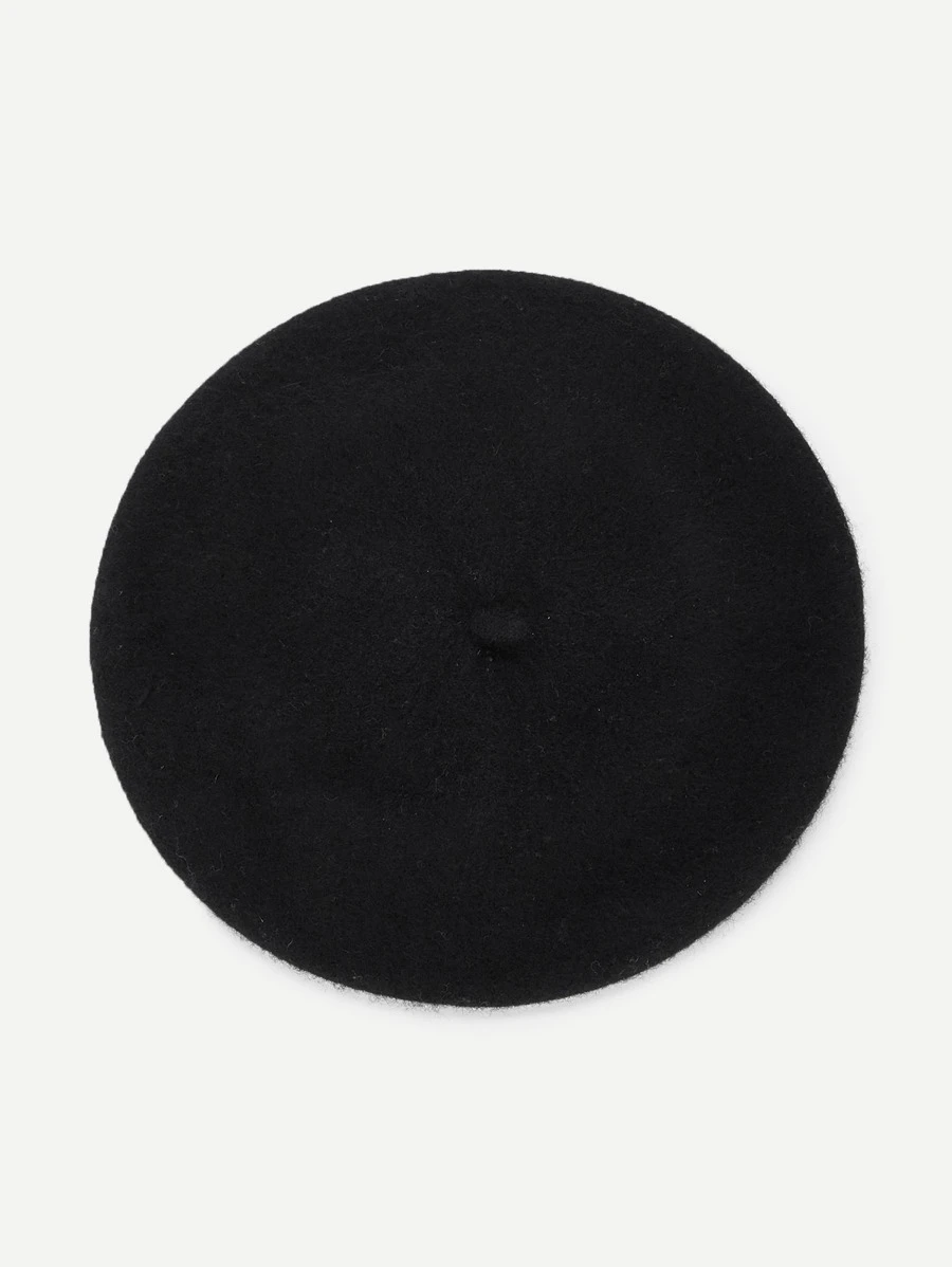 SHEIN MOD Women Solid Plain Beret Cap For Daily Life | SHEIN USA