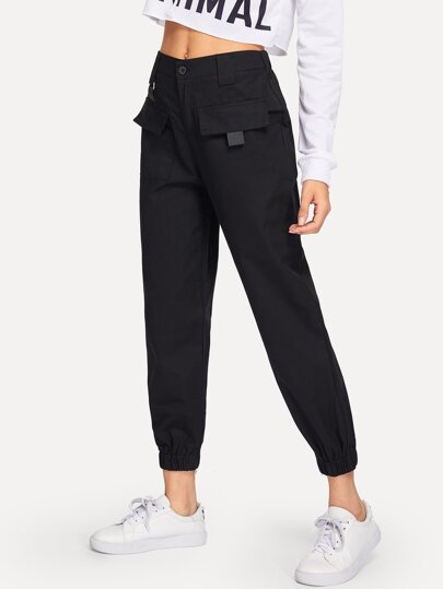 Pants - Women's Sexy, Cropped, Denim & Leather Pants | Romwe.com