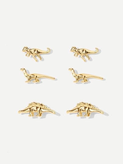 Shein dinosaur earrings store