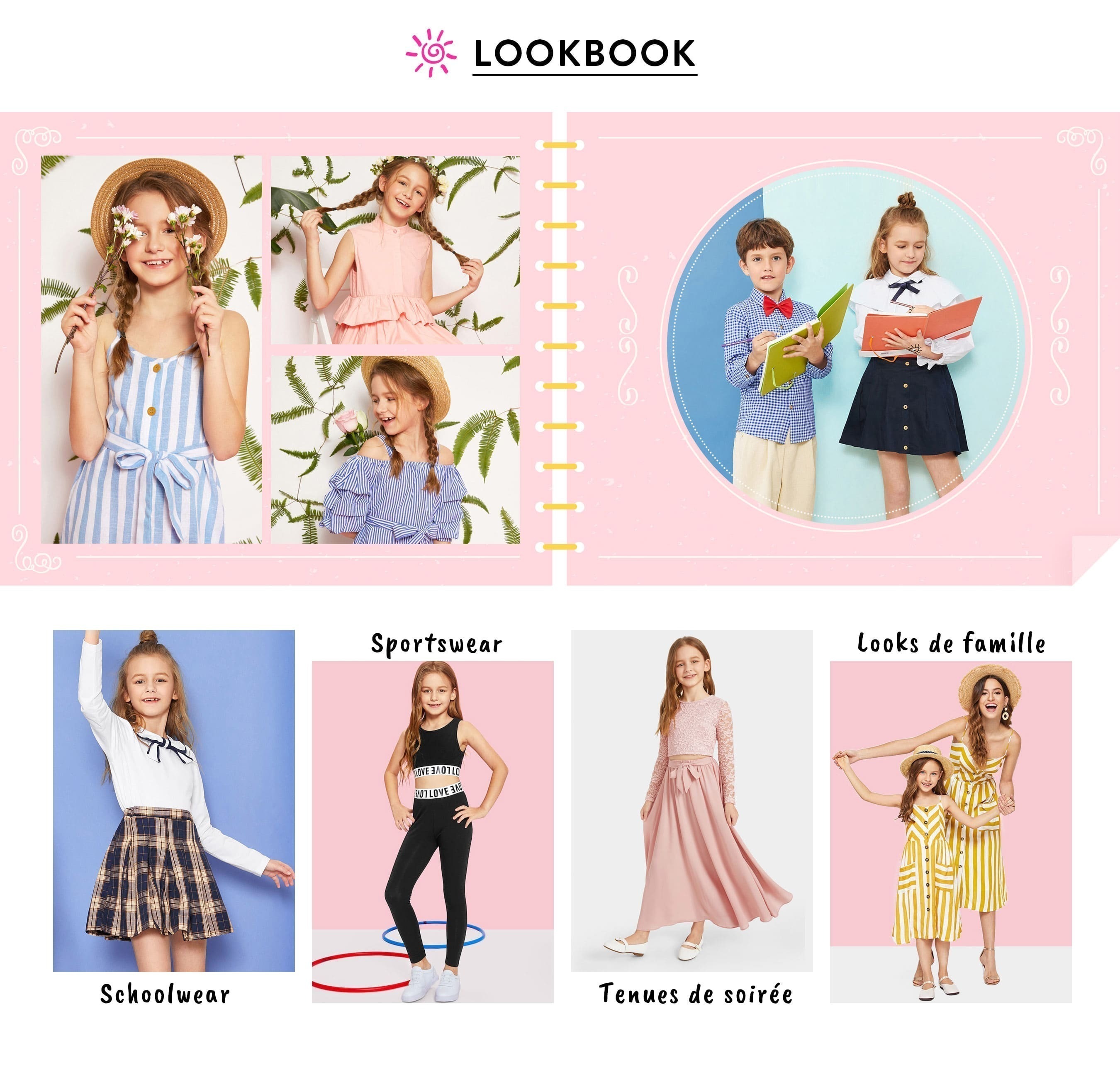 Enfants —Vêtements pour filles, garçons et bébés | SHEIN