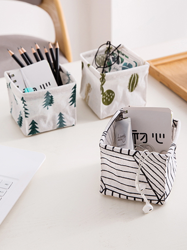 Desktop Square Storage Box 1pc | SHEIN USA