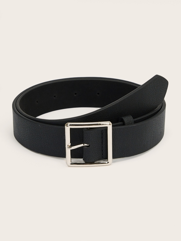 Men Square Metal Buckle Belt | SHEIN USA