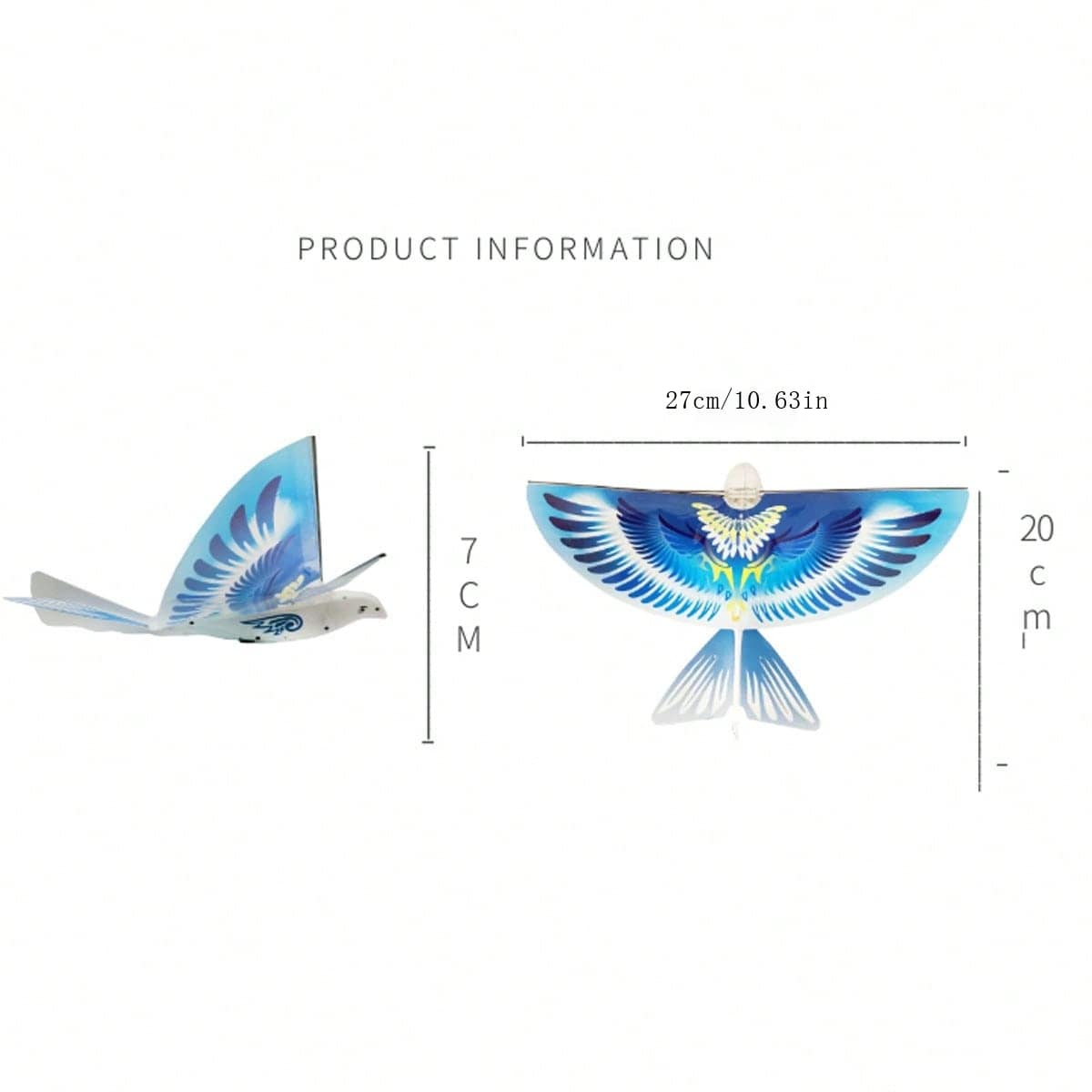 Newly Released Rechargeable Glow-In-The-Dark Bionic Space Bird Luban ...