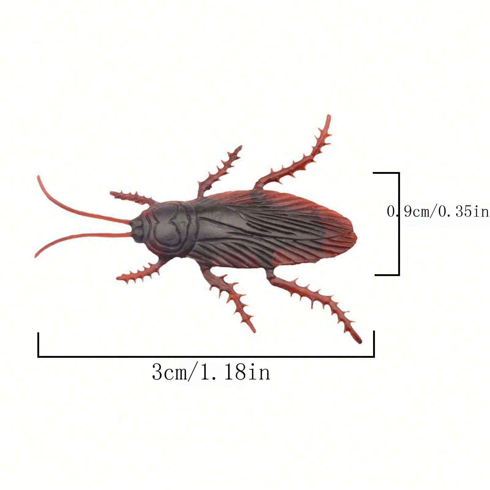 20 Pcs April Fool's Day Simulation Cockroach Realistic Cockroach Trick ...