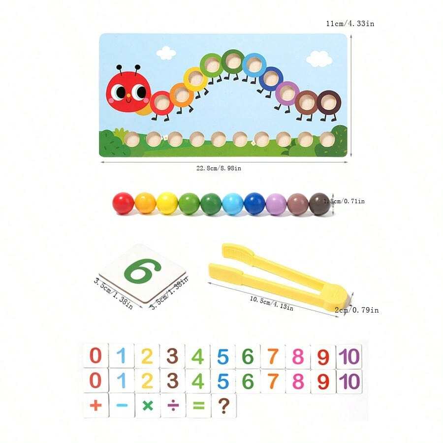 Caterpillar Learns Math Within 10 Addition And Subtraction Operation ...