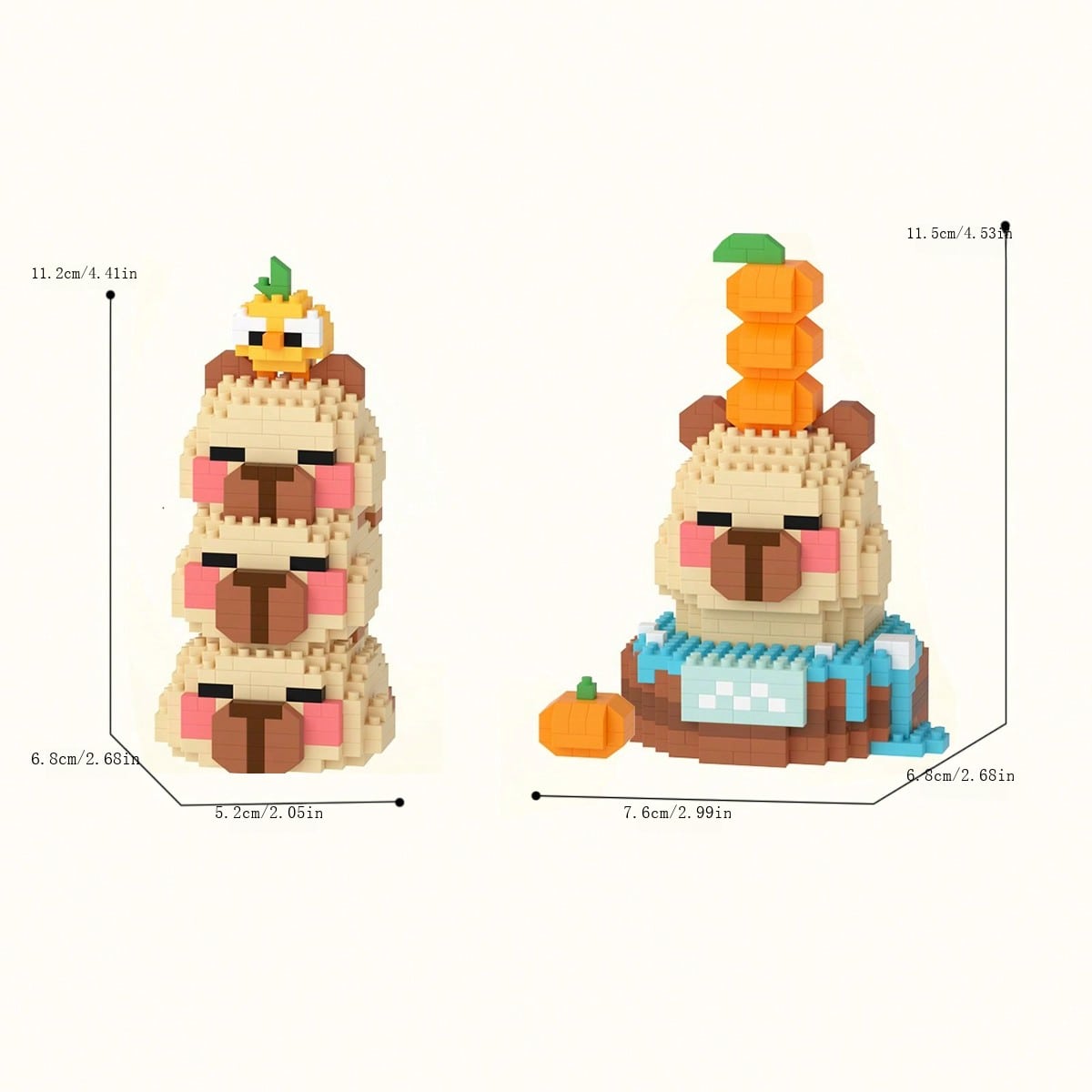 Diy Fun Otter Building Blocks Decorative Gift | SHEIN