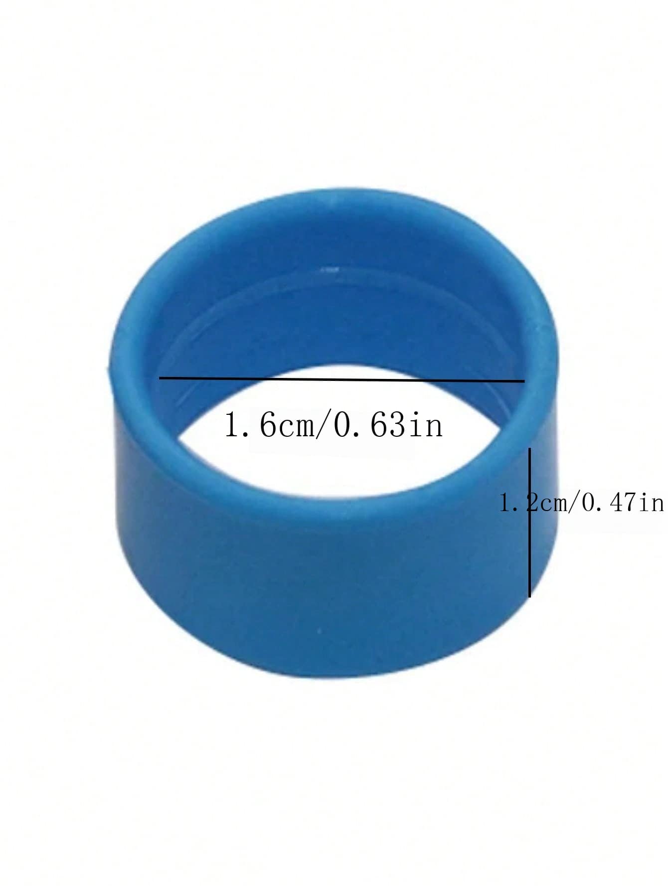 105pcs Mixed Color Chicken Leg Rings Poultry Marking Ring Inner ...