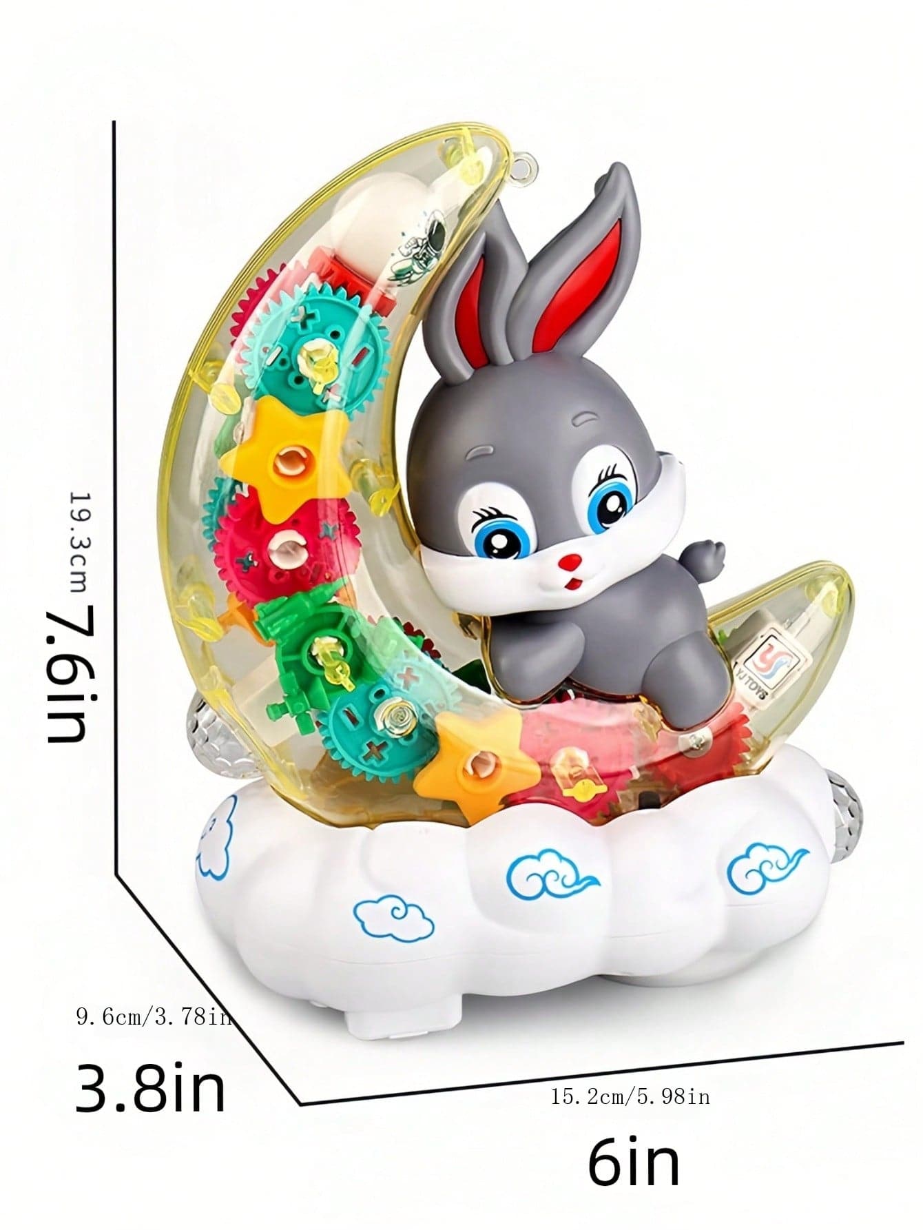 1 st. Verktyg & Månen & Astronaut Formad Bebis Leksak Elektrisk Bil Med ...