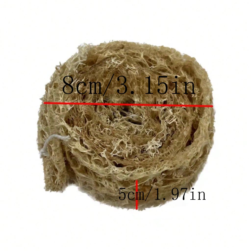 Old Loofah Sponge And Loofah Fiber Scrubber, Multi-Purpose Cleaning ...