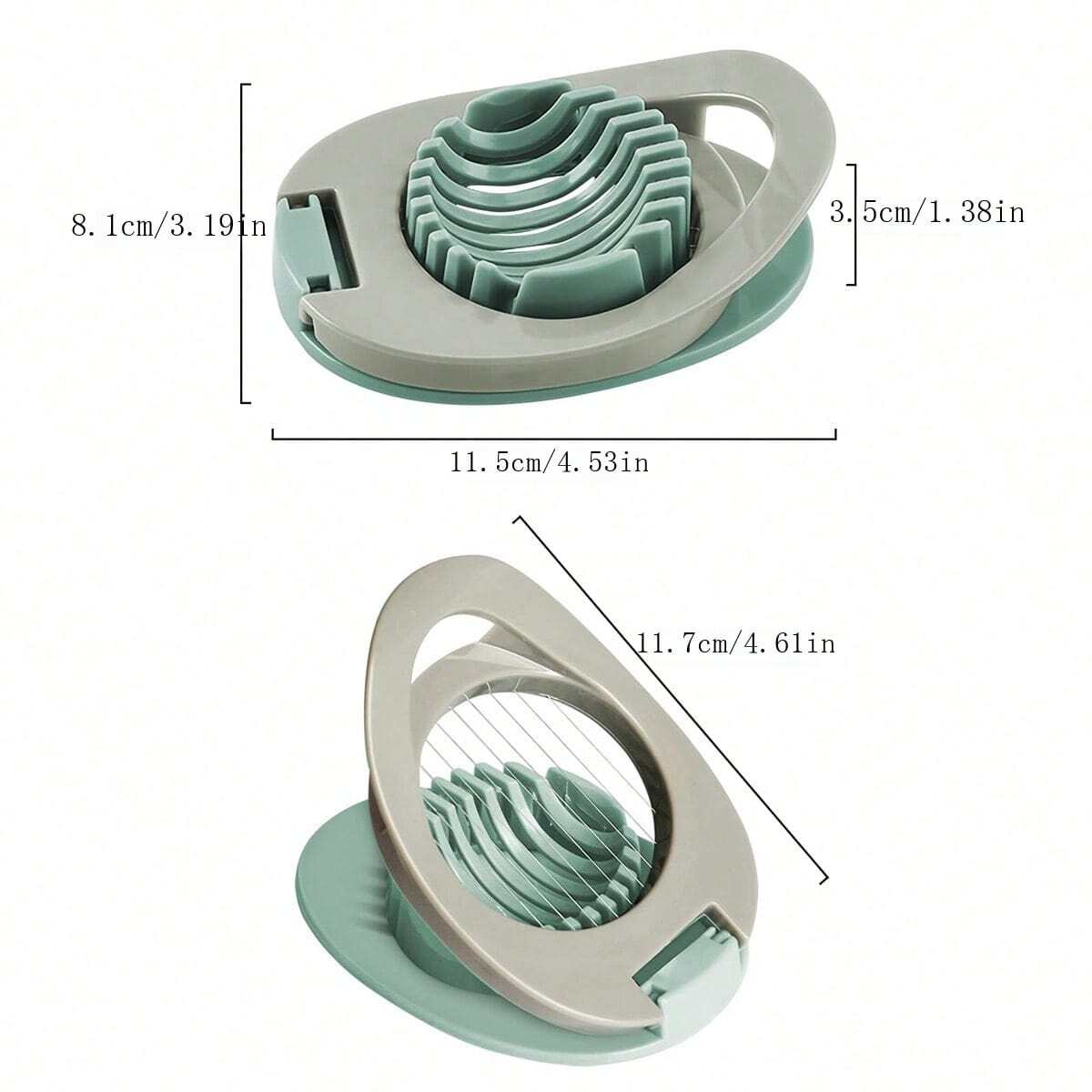 1pc Stainless Steel Egg And Vegetable Slicer, With Stainless Steel Wire ...