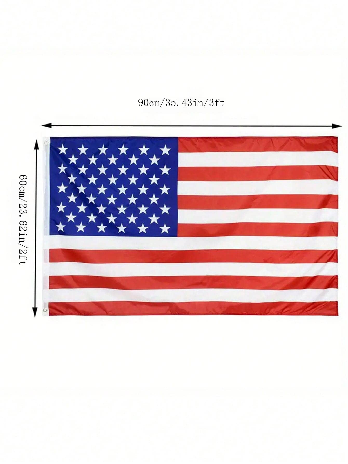 American Flag 3x5 FT Outdoor American US Flag - Vivid Color And UV Fade ...