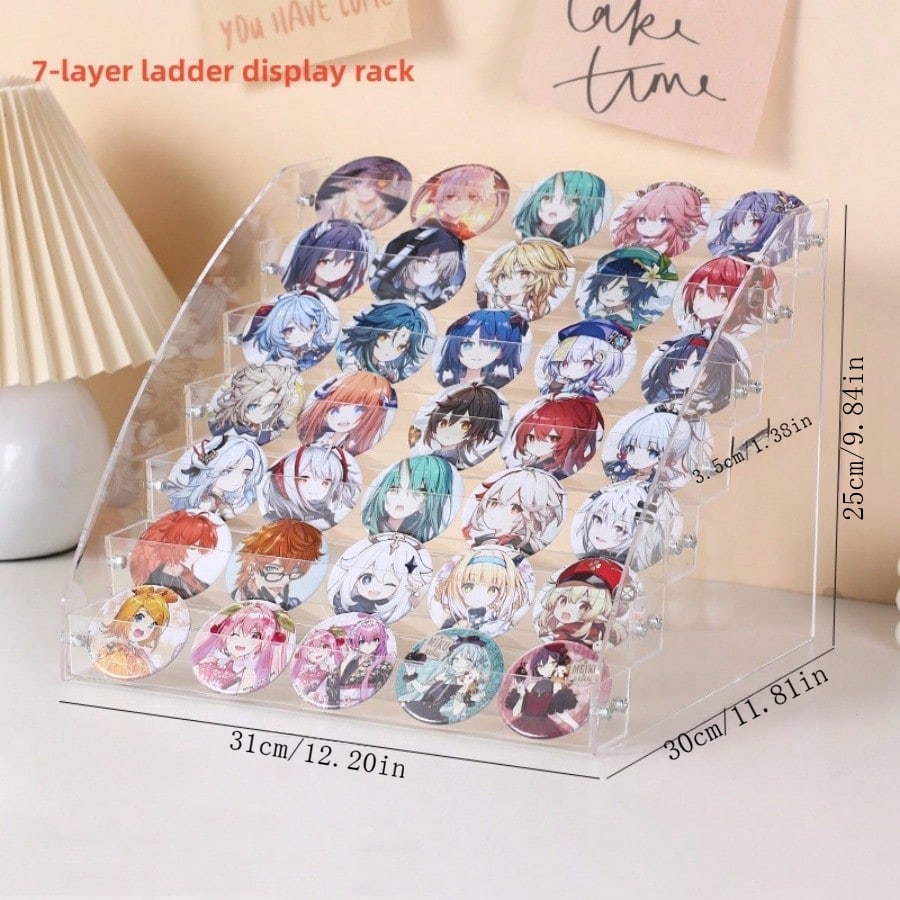 1pc Acrylic Transparent Step Display Stand With Bajie Peripherals ...