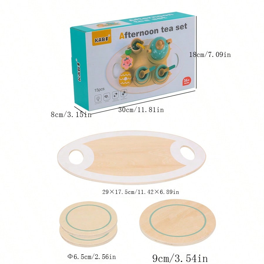 Montessori Toys Pretend Play Tea Party Toy Set For Children, Including ...