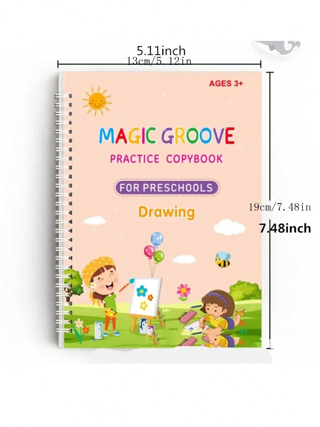 (4 Exercise Books+1 Pencil Case+10 Pen Refills+1 Pen Holder) English ...