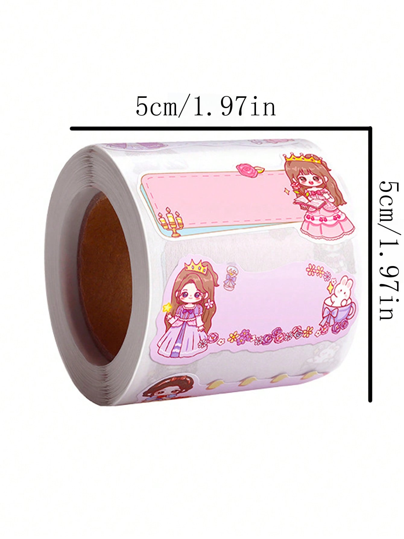 1 Rulle Tecknad Film namn bricka Märke Med 4 Mönster , Princessa Dröm ...