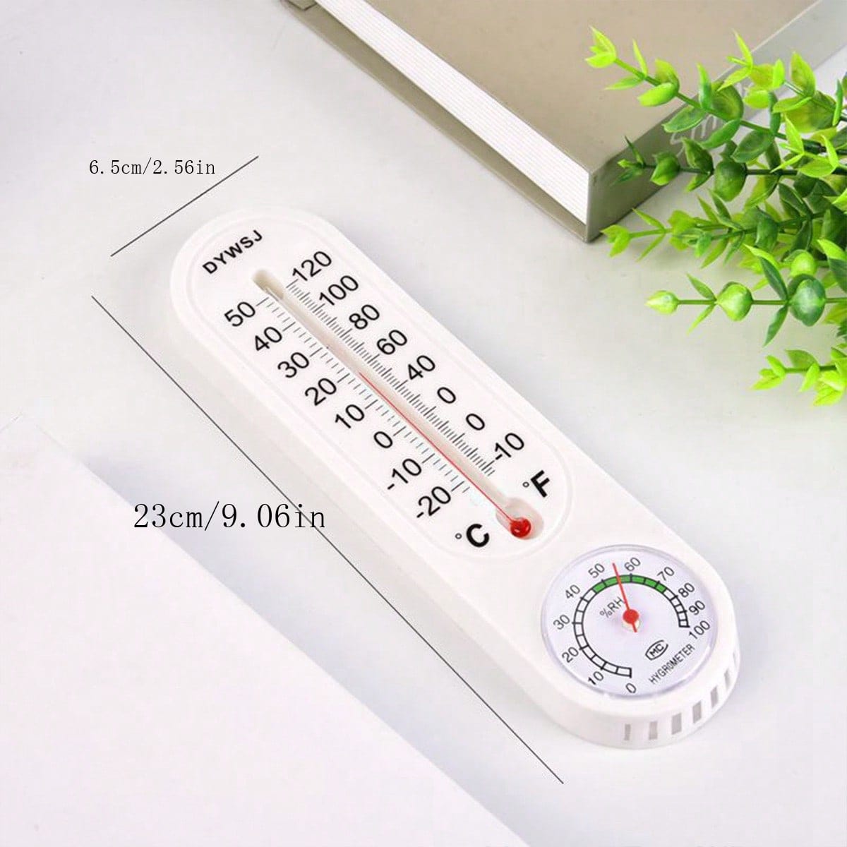 Dry And Wet Thermometer Household Indoor Temperature And Humidity Meter ...