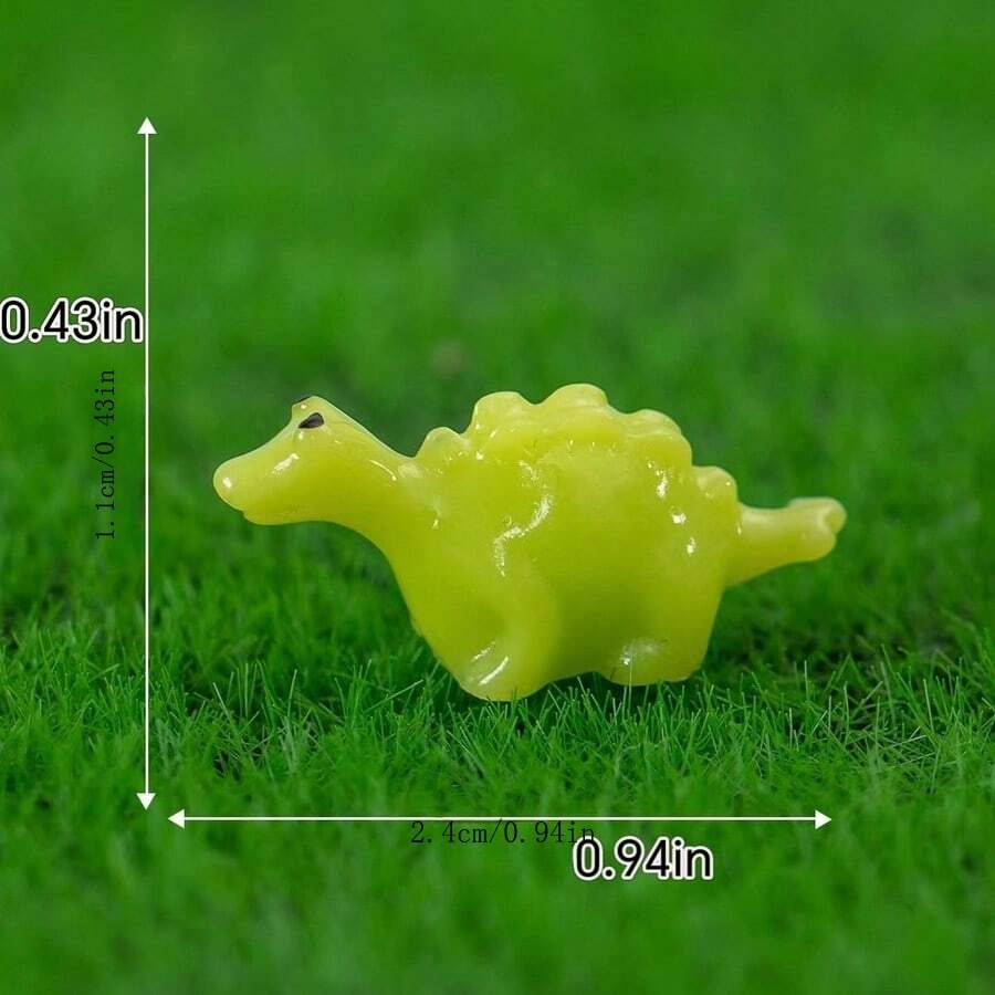 Solid Polyresin Miniature Dinosaurs Tyrannosaurus Stegosaurus Pterosaur ...