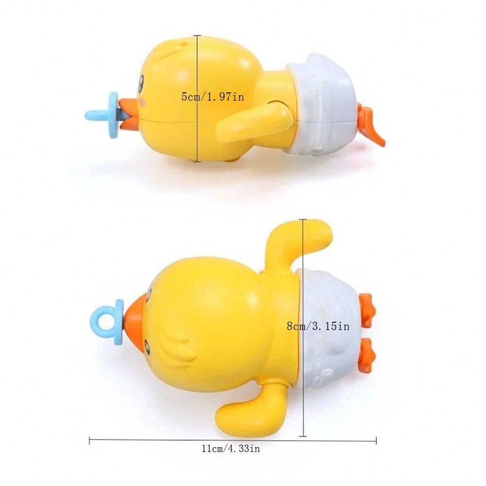 Swimming Duck Toy Float Swimming Wind Up Duck Animal Bath Toys Water ...