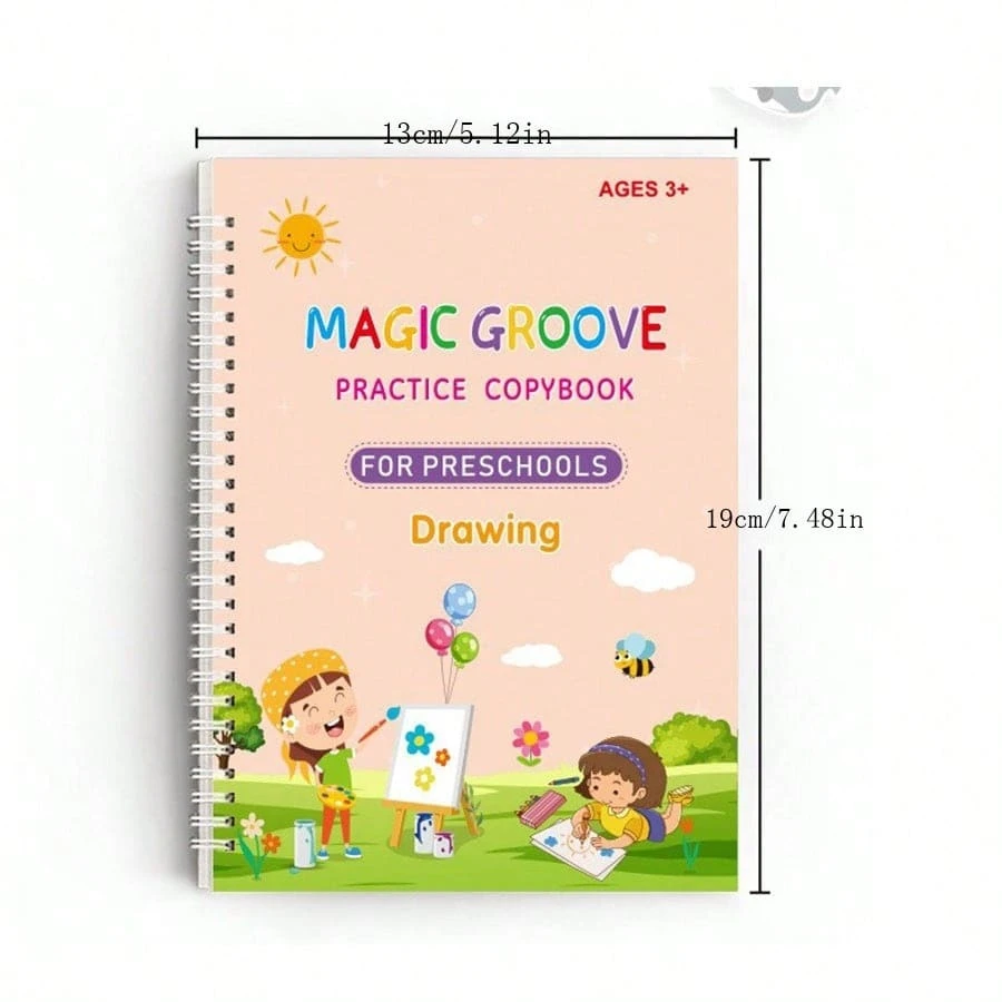 Children's Calligraphy Exercise Book For English Alphabet, Addition ...