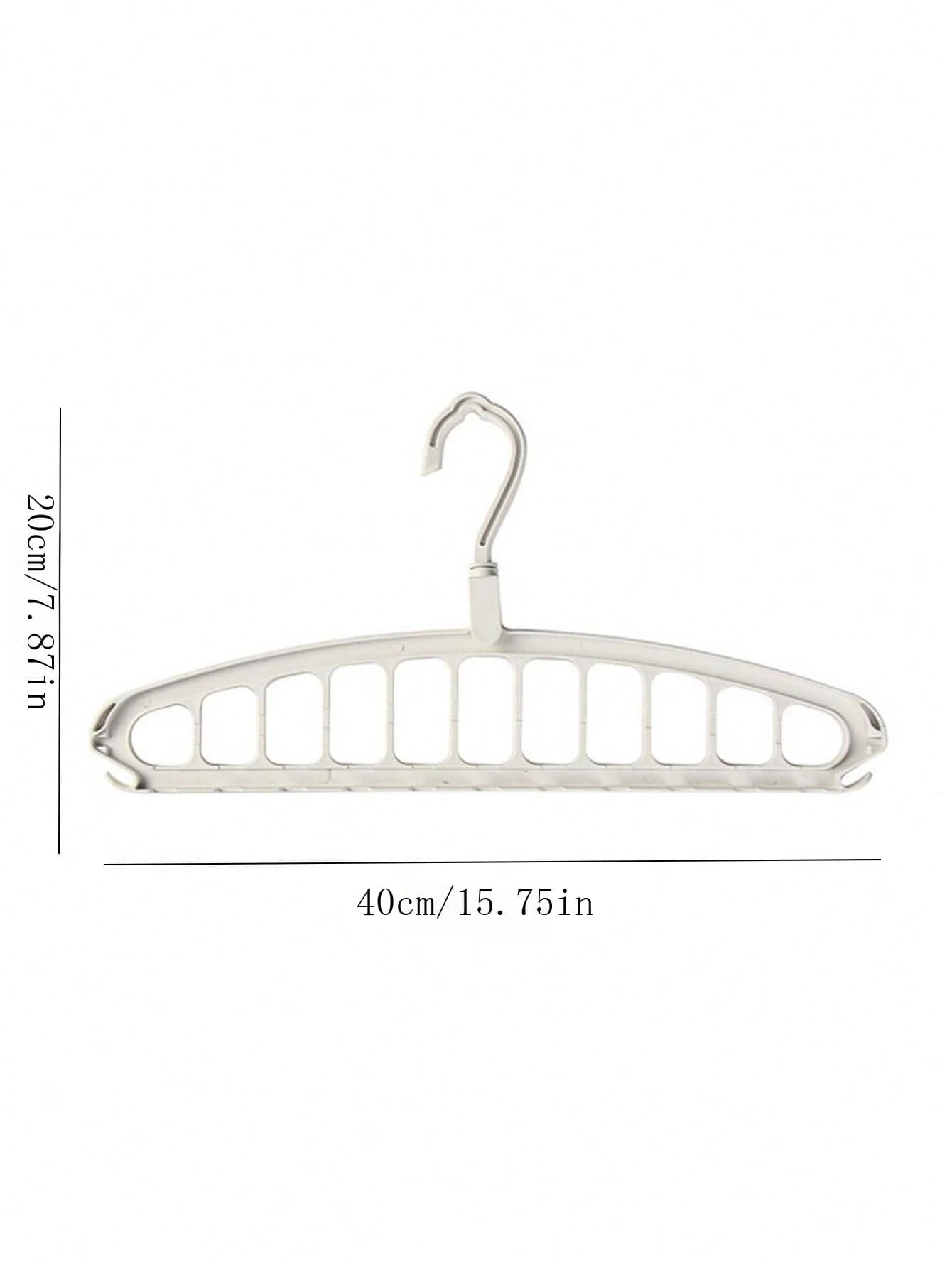 11-Hole Multifunctional Hanger, Space-Saving & Non-Trace Back Hanging ...