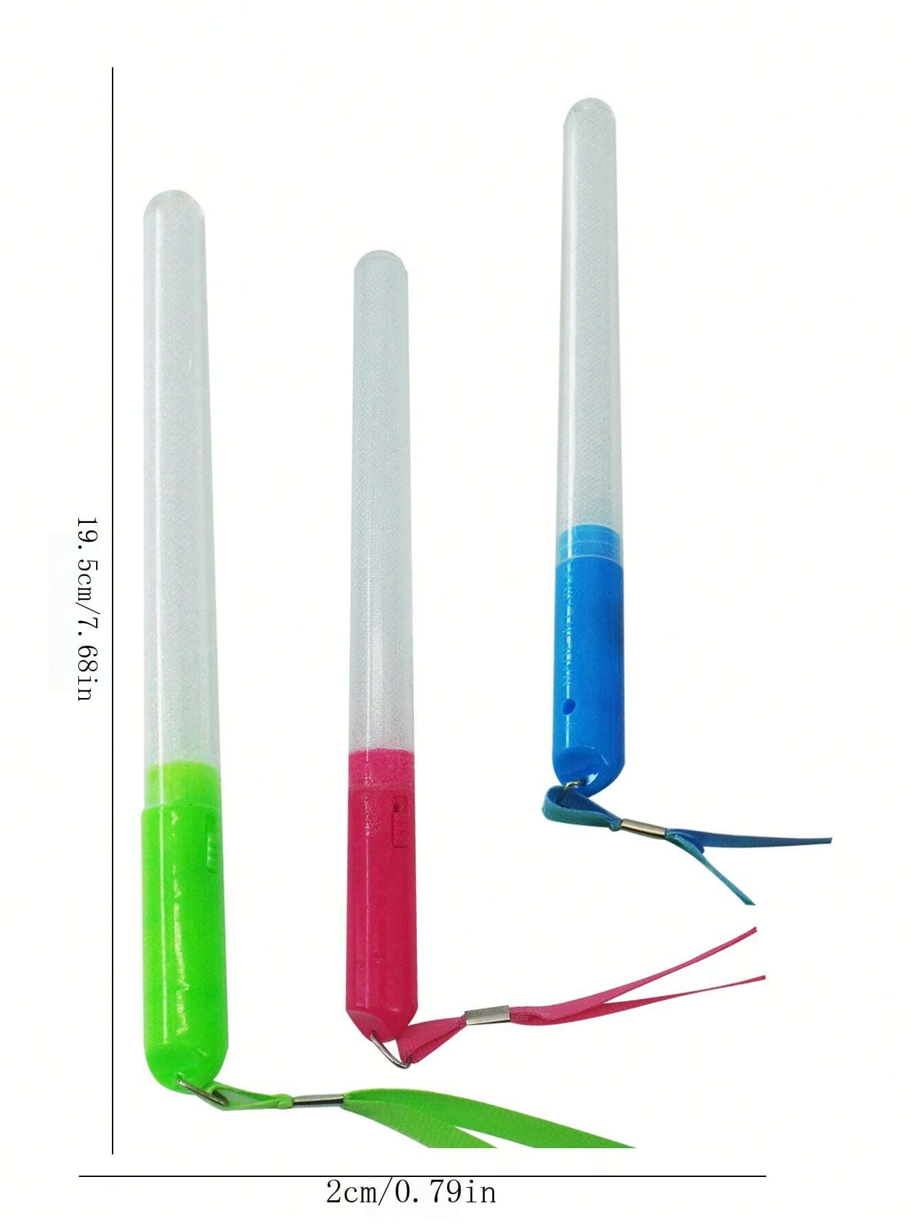 Electronic Fluorescent & Crystal Glow Stick, Colorful Handheld Flashing ...