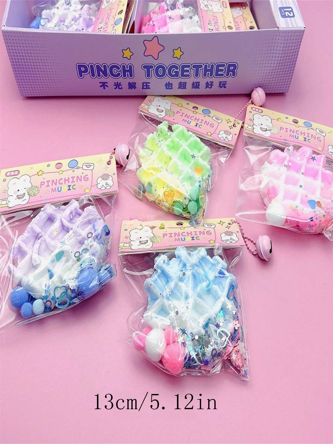 Slow Rising Soft Squishy Wafer Biscuit Stress Relief Toy, Random Style ...