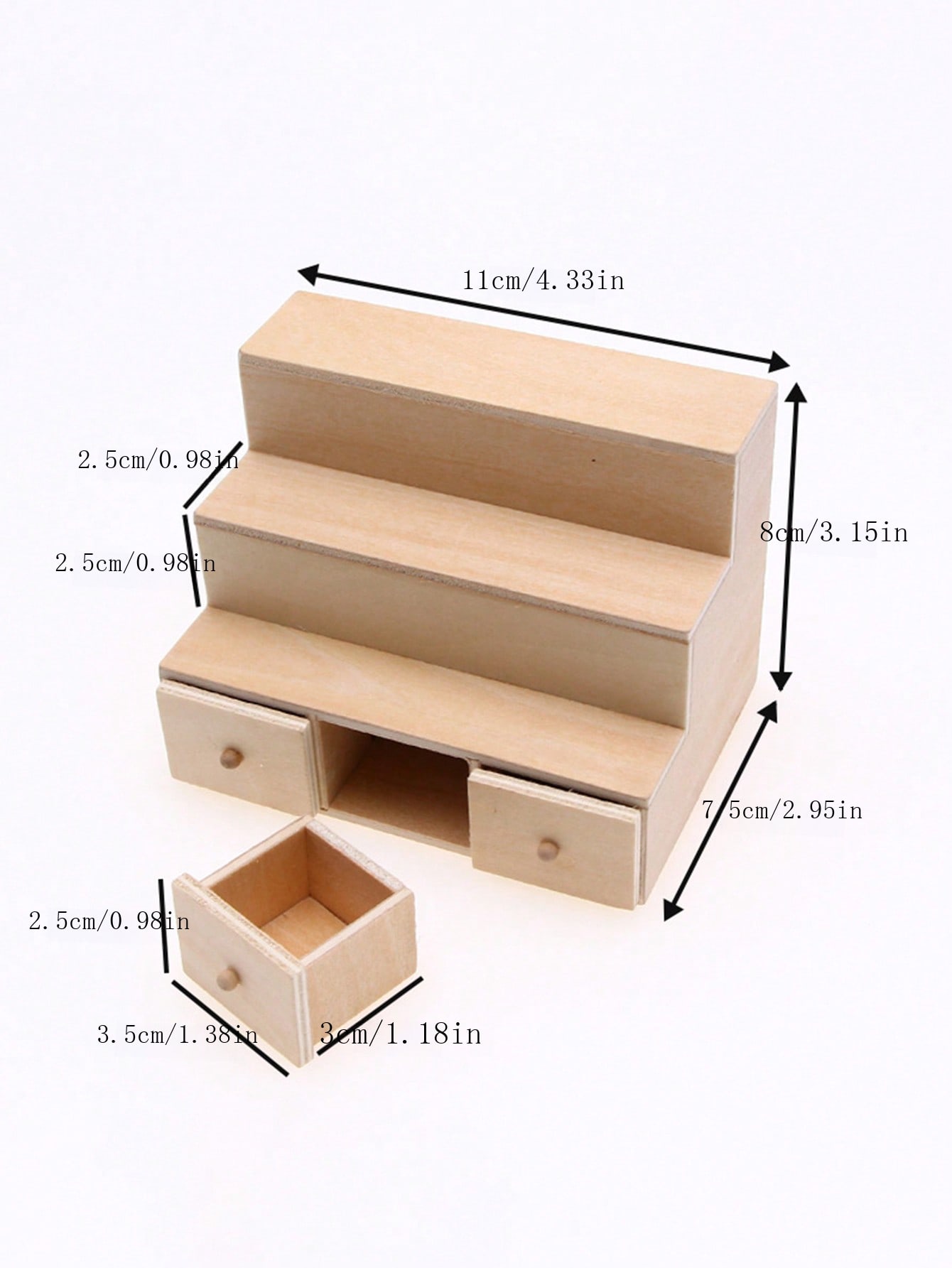 1:12 Doll House Candy Box Wooden Display Cabinet Miniature Furniture ...