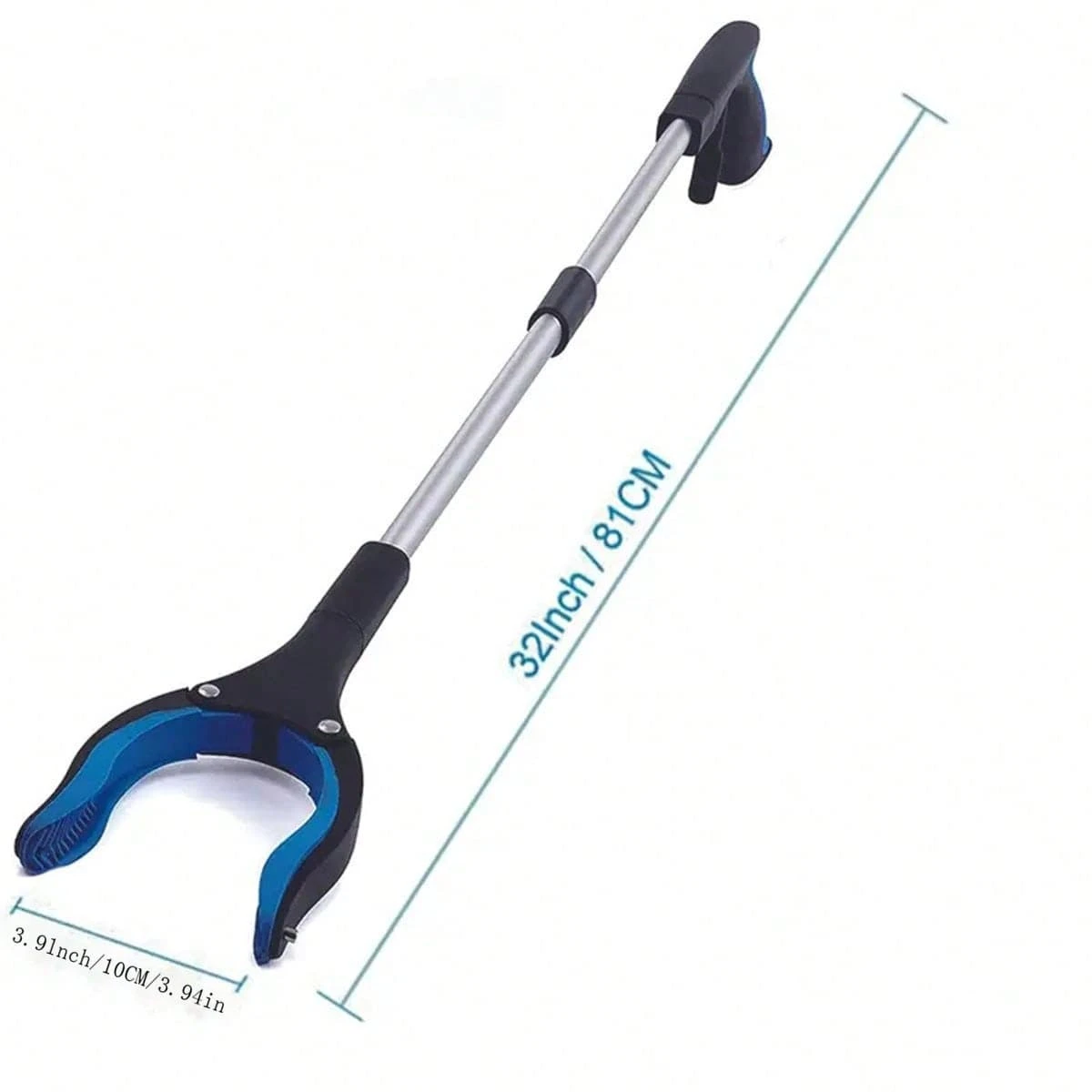 32-Inch Magnetic Elderly Reacher Grabber Tool, Foldable And Lightweight ...
