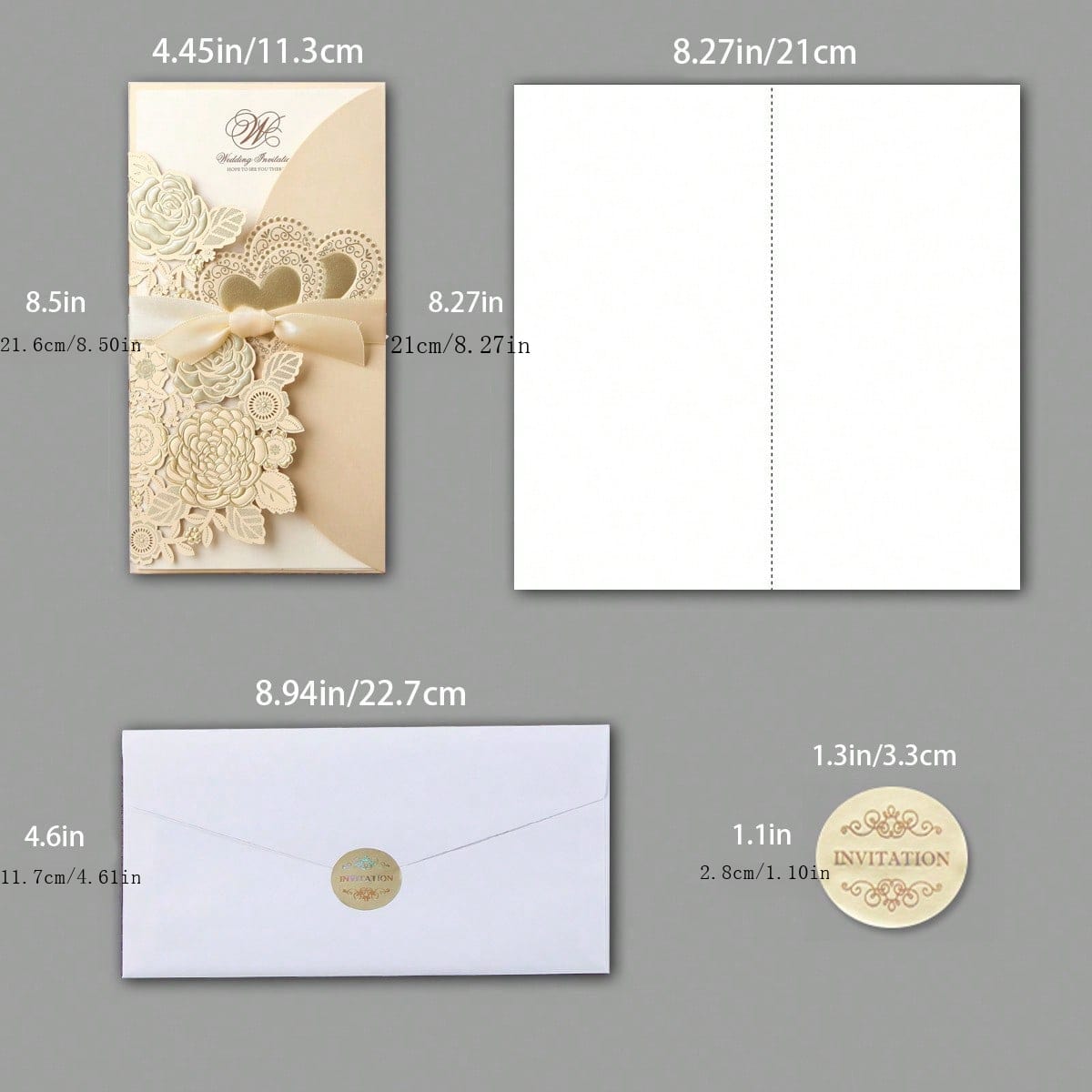 Wedding Invitation Card 2024 New Style Creative High-End Wedding ...