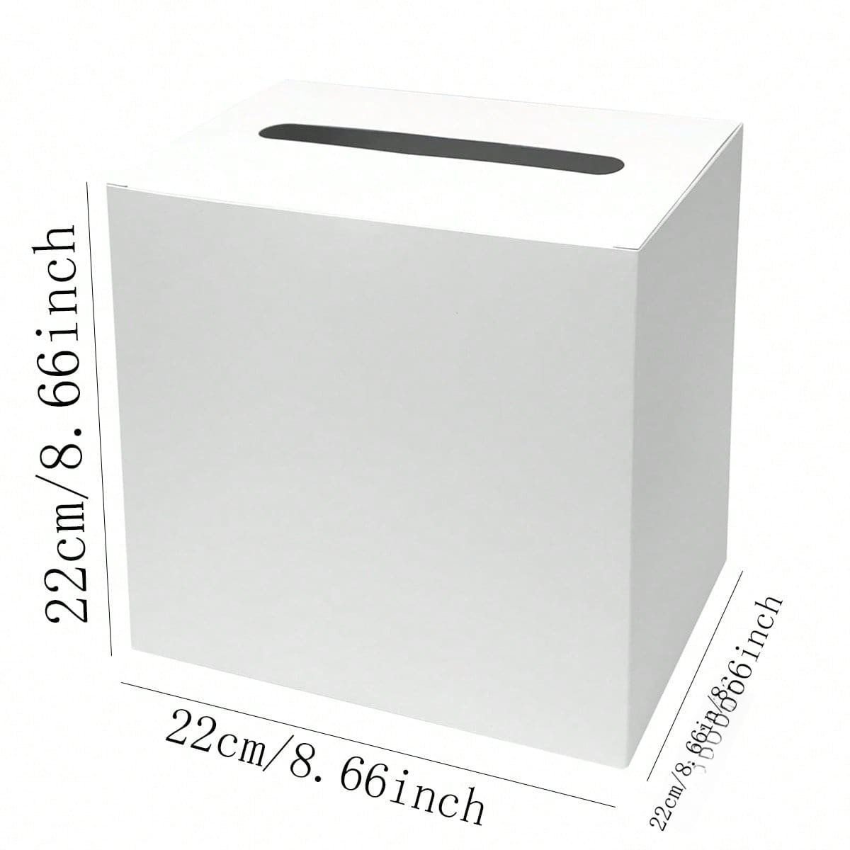 White Card Box Wedding Gift Mailbox Paperboard Reception Money Box ...