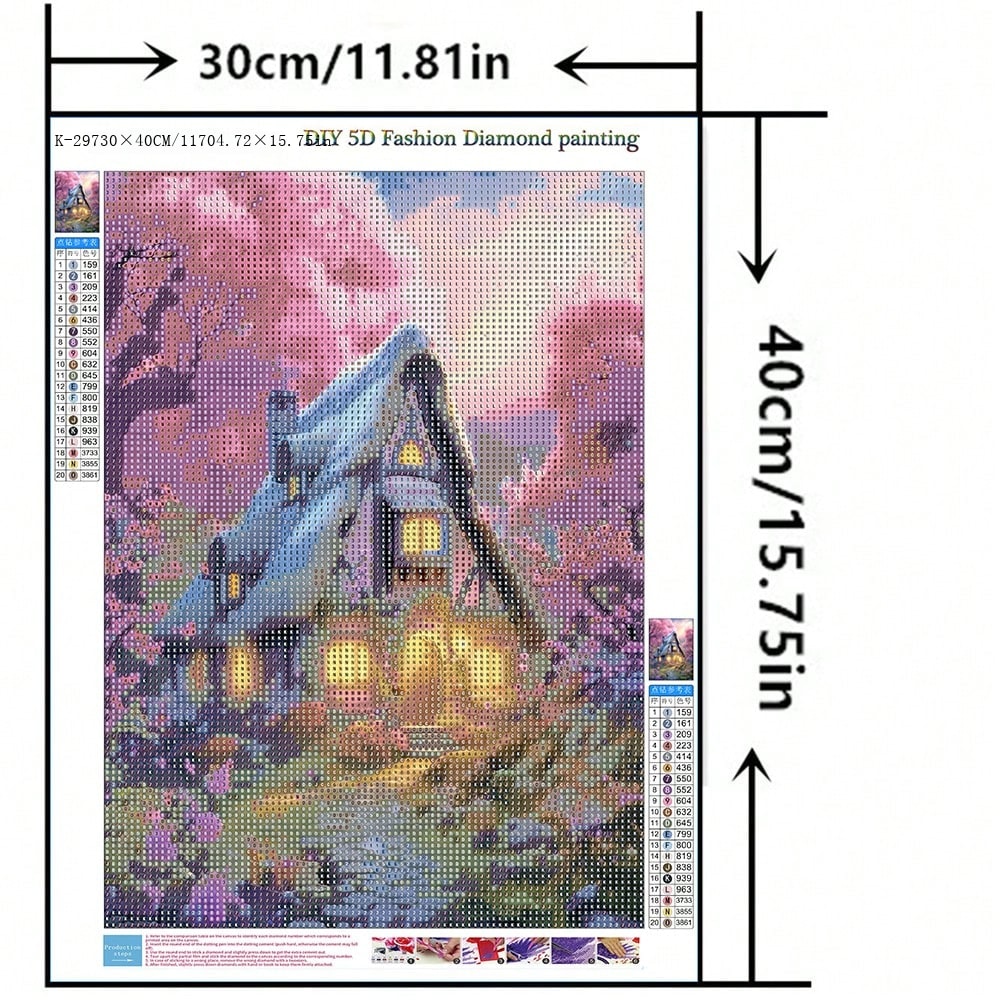 Diamond Painting - Rhinestones - Full Drill [One Set] 30*40cm | SHEIN EUR