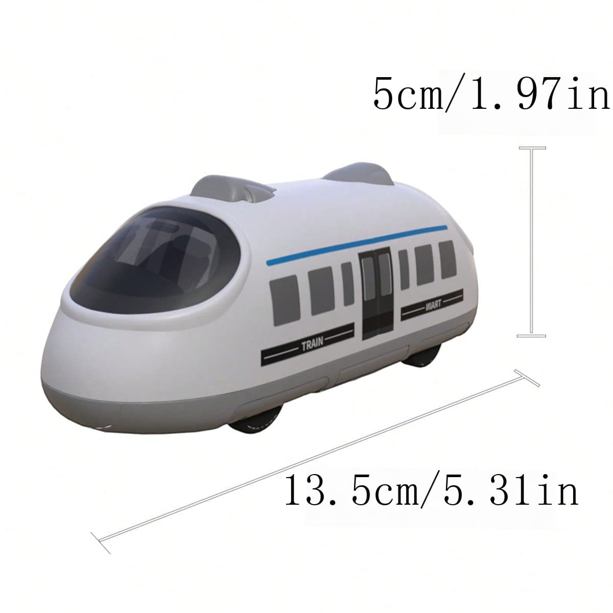 Children's Cartoon Train Shaped Educational High Speed Train Toy | SHEIN UK