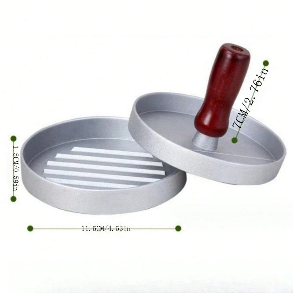 A Hamburger Meat Press Round Hamburger Meat Press Hamburger Maker Press ...