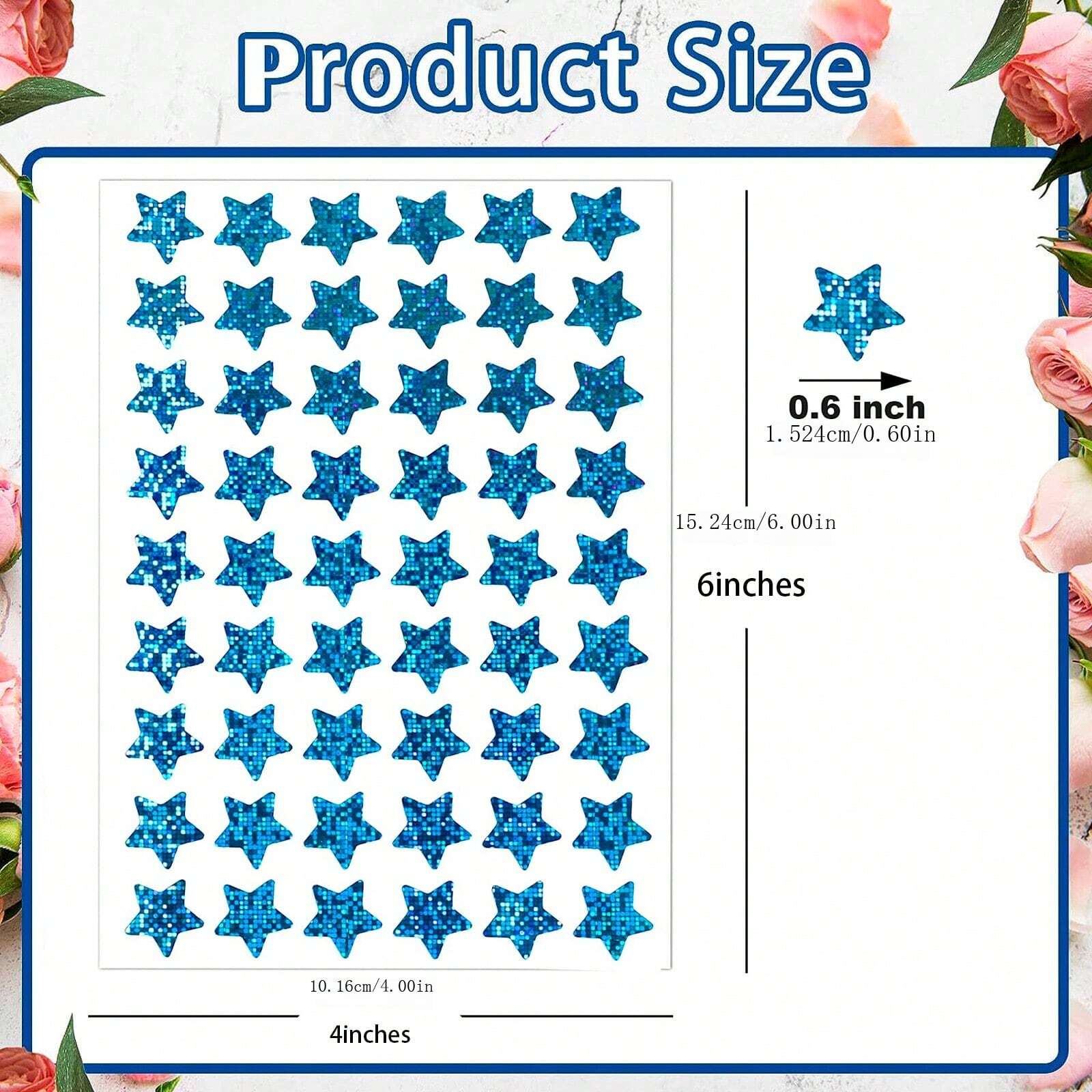 324 Pcs Glitter Stickers Sparkly Small Stickers For Teacher Reward ...