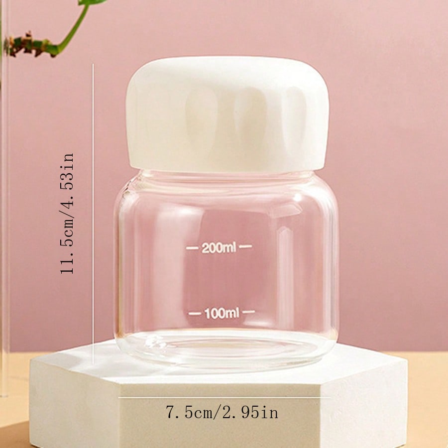 Mini Cute Glass Cup, Portable Fat Cup For Female Students, High Value ...